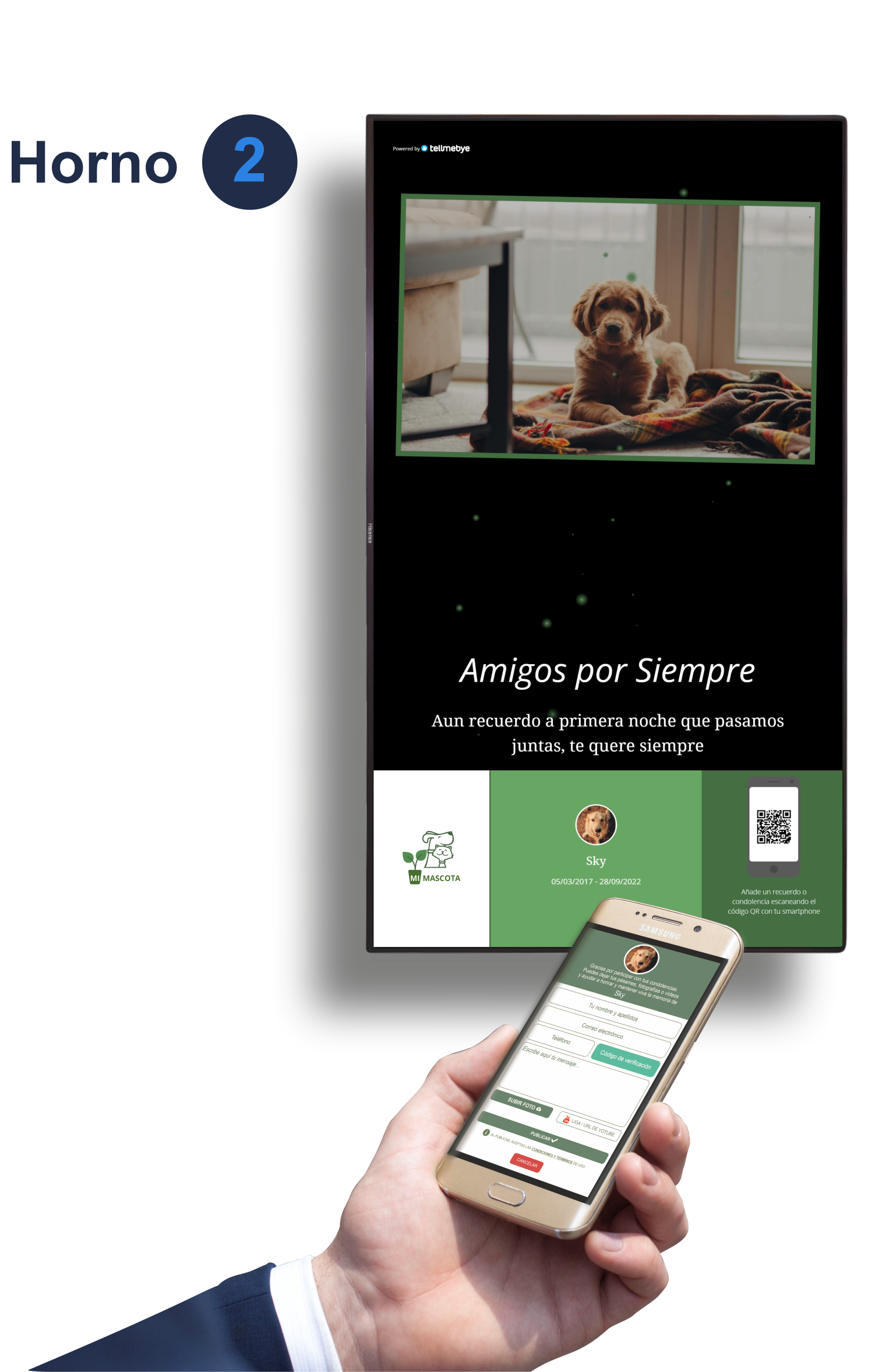 Tellmebye | Servicios y software para la cremación y despedida de mascotas